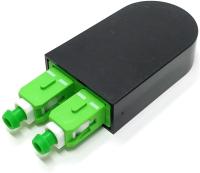 China SC Loopback Fiber Optic Adapter Custom Loop Length SM OM1-OM5 Connector For Testing for sale