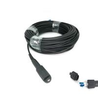China PDLC Fiber Optic Patch Cord 2 Core IP67 Outdoor SM MM For 3G 4G Base Station for sale