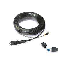 China PDLC Fiber Optic Patch Cord 2 Core IP67 Outdoor SM MM For 3G 4G Base Station for sale