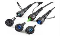 China Outdoor IP67 Fiber Optic Cable Patch Cord ODVA LC Duplex 2M Waterproof SM / MM for sale
