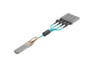 China 40G QSFP+ to 4 x 10G SFP+ AOC Breakout Active Optical Cables 3m 7m, 10m for sale