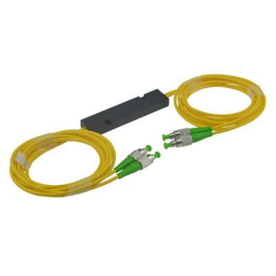 China 2x2 Fiber Optic Coupler SM Dual Window 1310 / 1550nm 1m With FC/APC Connector for sale