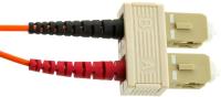 China MM 50/125 62.5/125 Fiber Optic Patch Cord LSZH 2.0mm Duplex SC To LC Cable for sale