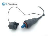 China Duplex LC Fullaxs Fiber Optic Cable Connectors Ruggedised Sealing System For 4.8mm Cable for sale