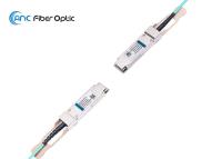 China 100G QSFP28 AOC Active Optical Cable OM3 OM4 Fiber Upto 100M, Cisco Compatible for sale