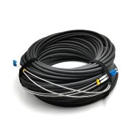 China FTTA CPRI Armored Fiber Optic Patch Cable 2 Core Singlemode LC LC 30 Meter for sale