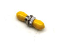 China Zinc Alloy ST To ST Simplex Fiber Optic Cable Adapter for sale