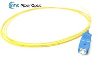 China PVC LSZH Single Mode Fiber Pigtails G652D G657A1 G657A2 G655 for sale