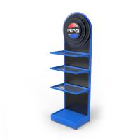 China Metal Drink Bottle Display Stand with LED Lighted Logo for Wholesale for sale