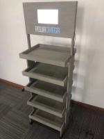 China New arrival wood display stand bottle display rack for healthcare products for sale