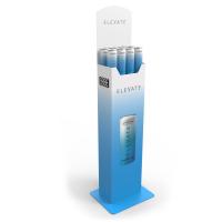 China Customized High Capacity Super Water Metal Vertical Vendor With Changeable Logo for Wholesale for sale