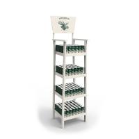 China 4 Layers Wine Display Stand Lychee Sauce Bottle Stand For Cocktail Material for sale