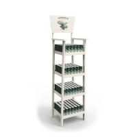 China 4 Layers Wine Display Stand Lychee Sauce Bottle Stand For Cocktail Material for sale