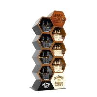 China Autolift Metal Whiskey Display Stand For Supermarket for sale