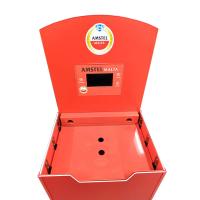 China Customized Wine Display Stand Automatic Vertical Vendor Beverage Dispenser Stand for sale