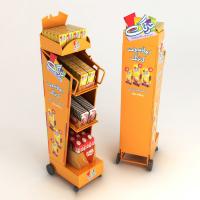 China Floorstanding Cosmetic Display Stand Toothpaste Supermarket Shelf Rack With Shelves for sale
