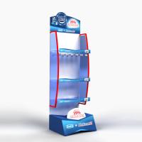 China Demountable Metal Cosmetic Display Rack Supermarket Display Rack For Sanitary Pads for sale