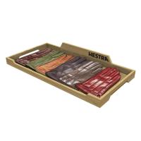 China Countertop Essential Oil Display Rack Bamboo Wooden Essential Oil Display Stands Boutique for sale