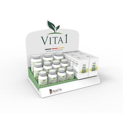 China Wood Counter Top Display For Health Care Product for sale