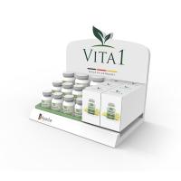 China Wood Counter Top Display For Health Care Product for sale