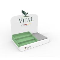 China Wood Counter Top Display For Health Care Product for sale