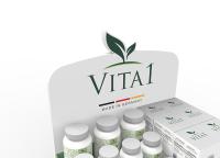 China Wood Counter Top Display For Health Care Product for sale