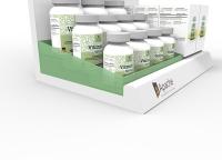 China Wood Counter Top Display For Health Care Product for sale