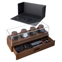 China Retail Store Cosmetic Display Rack Wood Various Lipstick Display Stand For Shop for sale