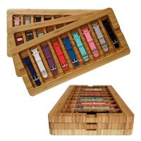 China Retail Store Cosmetic Display Rack Wood Various Lipstick Display Stand For Shop for sale