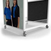 China Custom Clothing Display Racks Gondola Retail Clothing Display Stand For Shops for sale