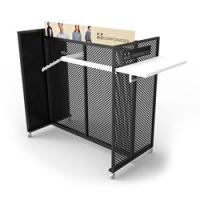 China Custom Clothing Display Racks Gondola Retail Clothing Display Stand For Shops for sale