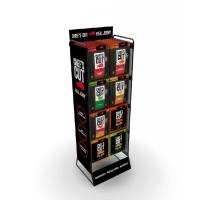 China Splendid Clothing Display Racks Free Standing Shoes Display Stand Steel With Baskets for sale