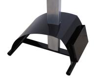 China Demountable Clothing Display Racks Football Helmet Display Stand Metal For Stores for sale