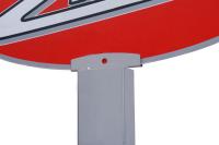 China Demountable Clothing Display Racks Football Helmet Display Stand Metal For Stores for sale