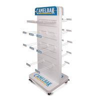 China Demountable Clothing Display Racks Football Helmet Display Stand Metal For Stores for sale