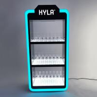 China Counter Top Acrylic Vape Display Stand LED Display Stand For E Products for sale
