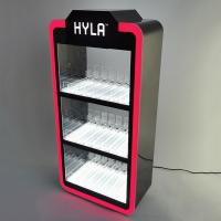 China Counter Top Acrylic Vape Display Stand LED Display Stand For E Products for sale