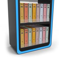China Counter Top Acrylic Vape Display Stand LED Display Stand For E Products for sale