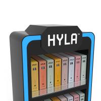 China Counter Top Acrylic Vape Display Stand LED Display Stand For E Products for sale