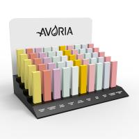 China Hot Selling Nail Polish Display Stand Acrylic Countertop Cosmetic Display Rack With Customized Logo for sale