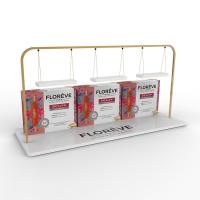 China Hot Selling Nail Polish Display Stand Acrylic Countertop Cosmetic Display Rack With Customized Logo for sale