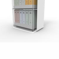 China Acrylic Vape Display Stand Countertop Electronic Cigarette Display Stand With Drawers for sale
