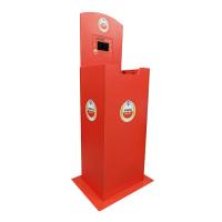 China Custom Aerosol Paint Steel Display Rack Race Gas Store Display Stand For Moter Racing for sale