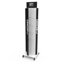 China Aerosol Paint Metal Display Stands Combustion Improver Metal Display Rack for sale