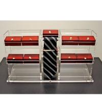 China SGS Metal Display Stands Countertop Spinner Display Rack For Advertising for sale