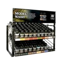 China Spray Paint Metal Display Stands Tin Beer Can Display Shelf For Supermarket for sale