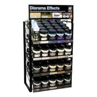 China Spray Paint Metal Display Stands Tin Beer Can Display Shelf For Supermarket for sale