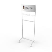 China Customized Display Stand Metal Tools Shop Display Rack With Hooks for sale