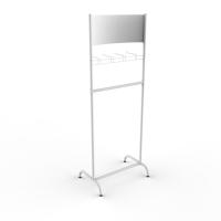 China Customized Display Stand Metal Tools Shop Display Rack With Hooks for sale
