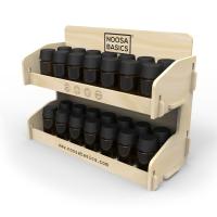 China Dismountable Wooden Display Stand Wooden Hand Cream Display Stand for sale